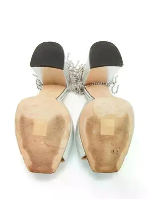 JIMMY CHOO Baia Crystal-embellished Sandals