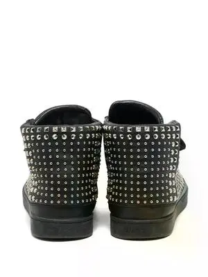Gucci Studded Leather High-top Sneakers