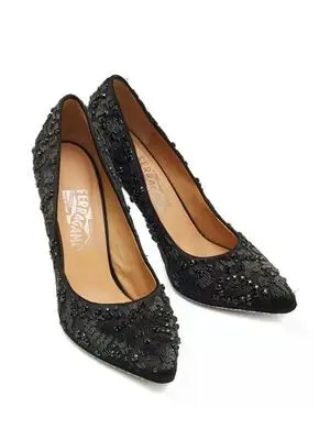 Ferragamo Embellished Pumps
