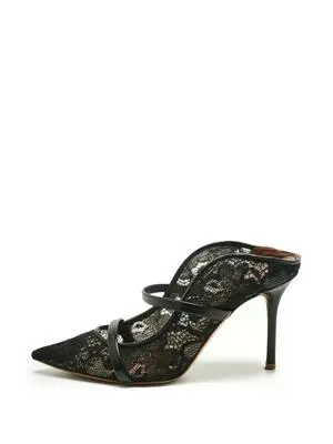 MALONE SOULIERS Lace Leather Sandals