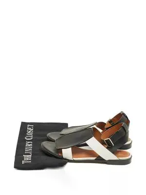 Givenchy Leather Flat Sandals