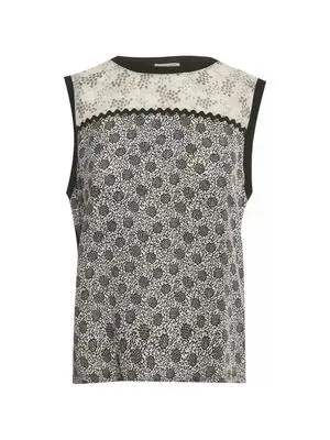 Bottega Veneta Printed Sleeveless Top