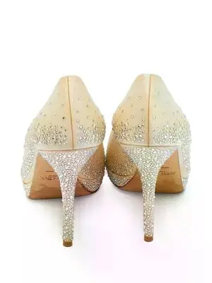 JIMMY CHOO Crystal Embellished Pumps