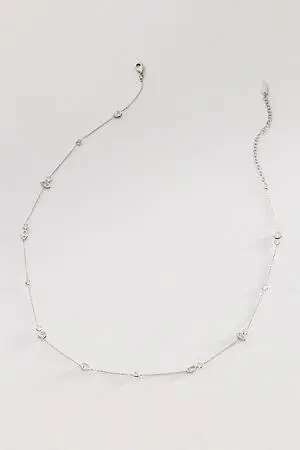 ANTHROPOLOGIE Small Crystal Necklace