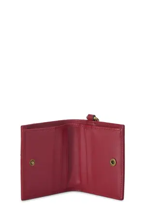 Gucci Gg Marmont Card Case - Red
