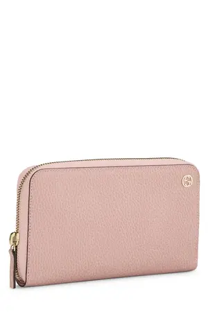 Gucci Interlocking Gg Zip Around Wallet