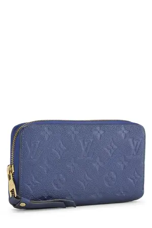 LOUIS VUITTON Monogram Empreinte Zippy Wallet