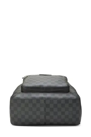 LOUIS VUITTON Damier Graphite Josh Backpack - Black