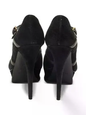 Saint Laurent Leather Platform Pumps