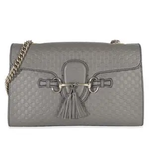Gucci Ssima Leather Chain Shoulder Bag