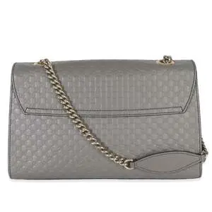 Gucci Ssima Leather Chain Shoulder Bag