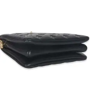 LOUIS VUITTON Monogram Embossed Lambskin Coussin Bb