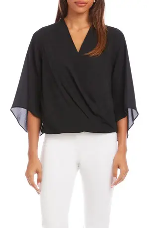 Karen Kane 3/4 Sleeve Blouses