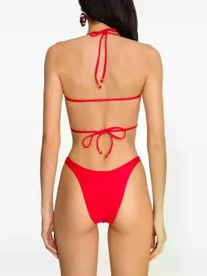 AMIR SLAMA String-detail Bikini Set
