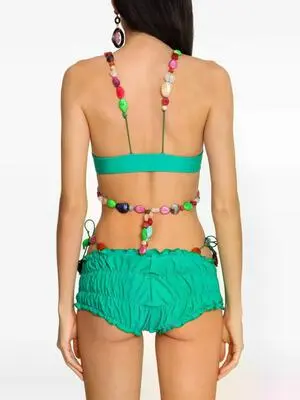 AMIR SLAMA Beaded Detail Bikini Set