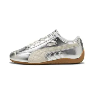 Puma Silver Tone Shoes For Women