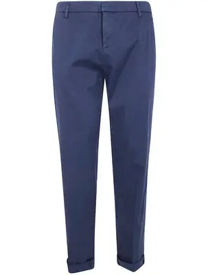DONDUP Regular Chino Gaubert Relax Trousers - Blue
