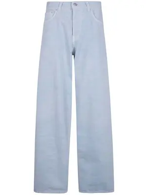 HAIKURE Bethany Bull 44" Wide Leg Jeans - Blue