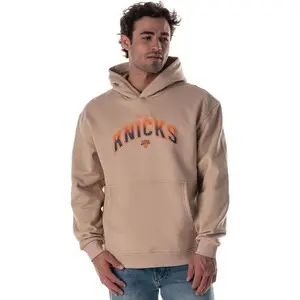 THE WILD COLLECTIVE New York Knicks Mantra Premium Hoodie - Tan
