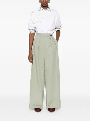 Dries Van Noten Pamplona Cotton Trousers