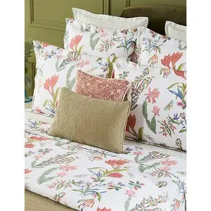 YVES DELORME Eze Floral-print Cotton-sateen Oxford Pillowcase 65cm X 65cm - Multicoloured