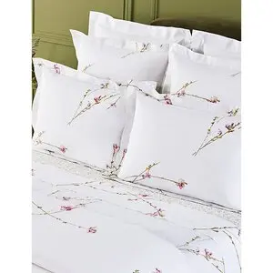 YVES DELORME Gaura Cotton Oxford Pillowcase