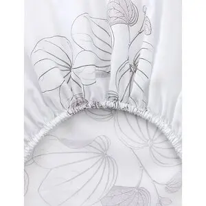 YVES DELORME Orchidee Cotton Fitted Sheet