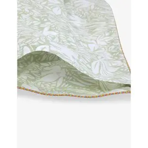YVES DELORME Eze Floral-print Cotton-sateen Oxford Pillowcase 50cm X 75cm