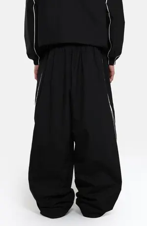 JADED LONDON Oversize Microfiber Ripstop Track Pants