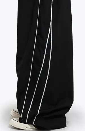JADED LONDON Oversize Microfiber Ripstop Track Pants