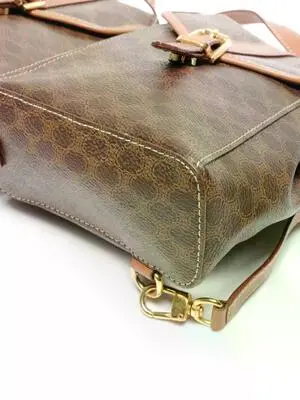 Celine 1990s-2000s Macadam Twin Backpack