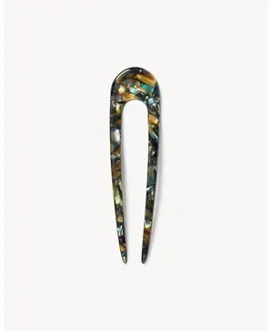 MACHETE French Hair Pin - Green Tortoise