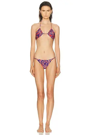 Emilio Pucci Printed Bikini Bottom