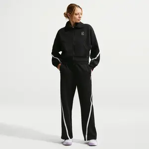 Nike Advantage Dri-fit Full-zip Tennis Jacket - Black