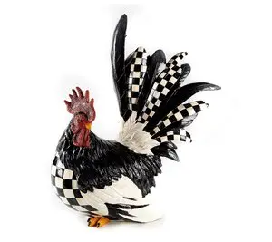MACKENZIE-CHILDS Courtly Check Rooster - One-color