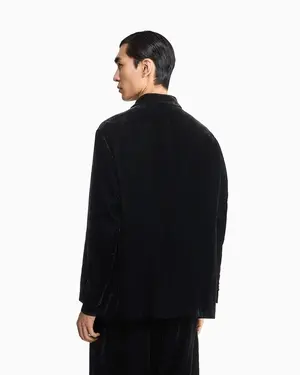 Giorgio Armani Velvet Shirt Jacket