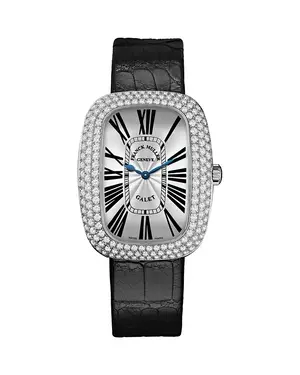 Franck Muller Galet Classic Watch, 28.75mm X 38mm - White/black