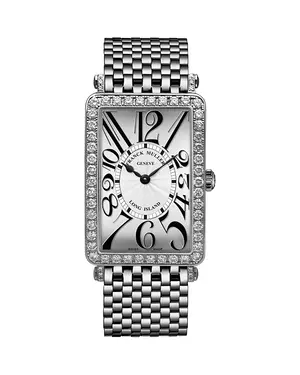 Franck Muller Long Island Watch 51.8mm X 30.6mm - White/silver