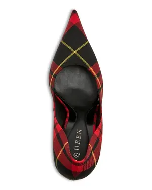 Alexander McQueen Skull Tartan Pumps