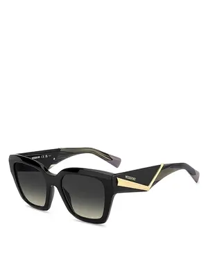 Missoni Square Sunglasses, 53mm - Black