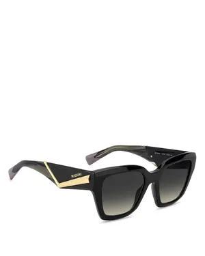Missoni Square Sunglasses, 53mm - Black