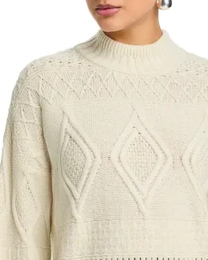 Altuzarra Buchanan Wool-blend Cable-knit Sweater