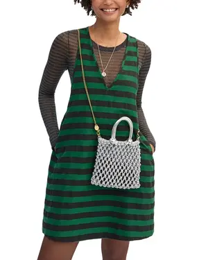 Clare V. Bianca Small Macrame Tote
