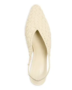 Bottega Veneta Intrecciato Slingback Pumps