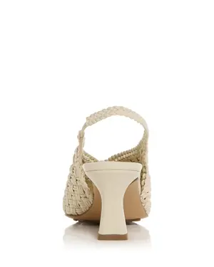 Bottega Veneta Intrecciato Slingback Pumps