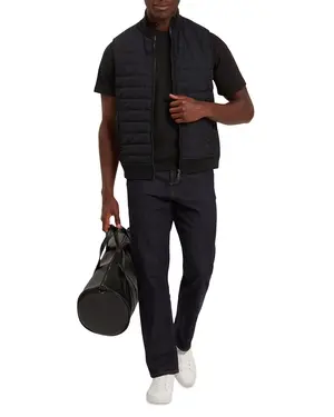 Ted Baker London Pafavor Quilted Gilet - Black