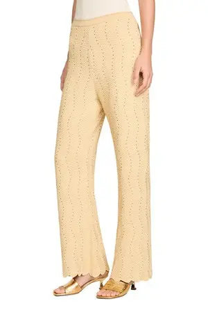 Sandro Textured Pants For Women