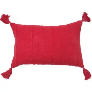 CAROL & FRANK Constance Decorative Throw Pillow Collection - Red