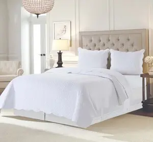 C&F HOME Christiana Quilt Bedding Collection - White