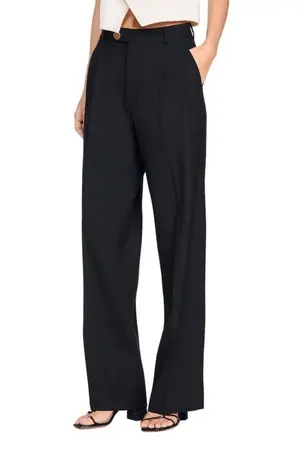 Women's Creased Straight Leg Pants